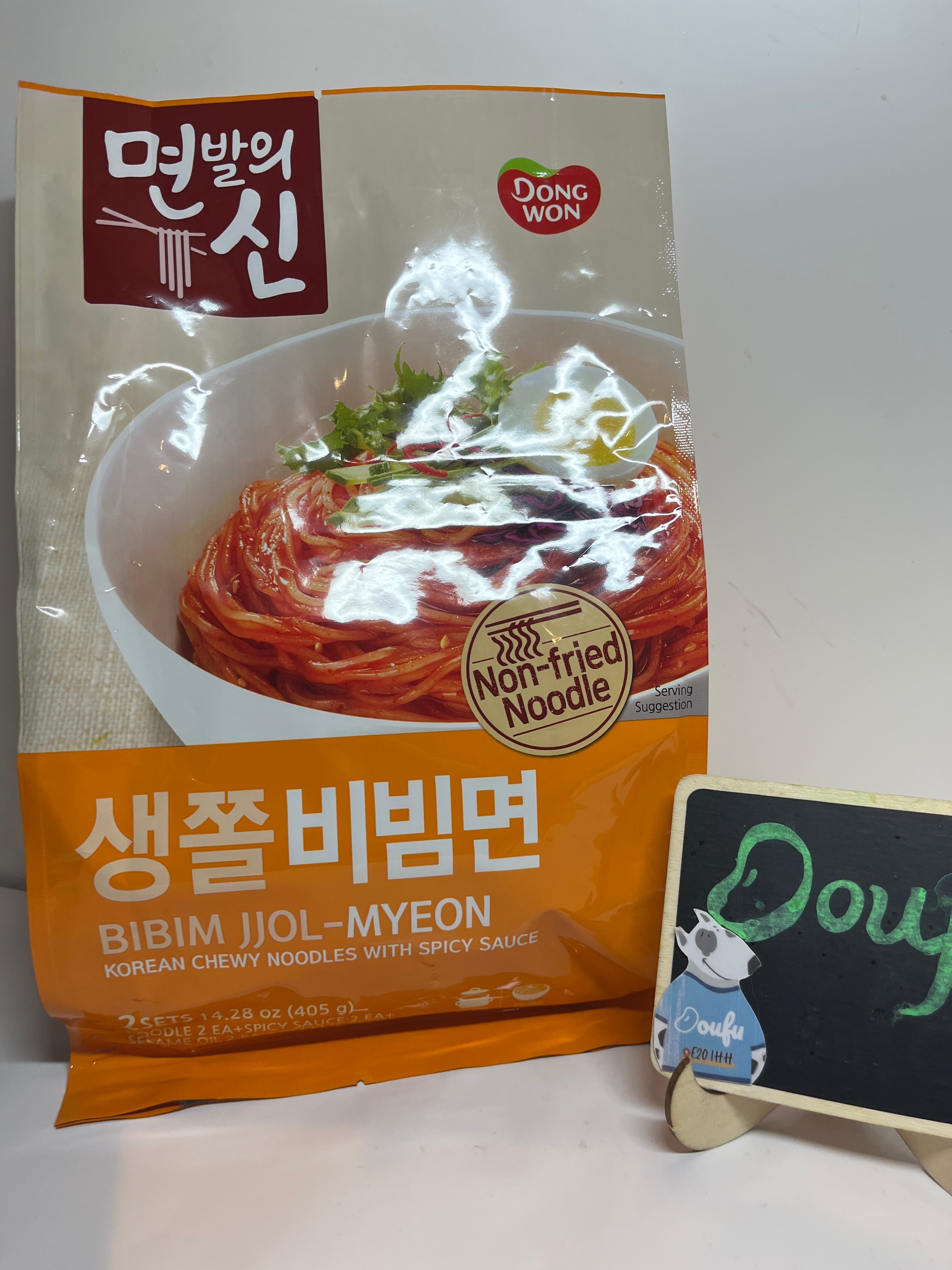 Dongwon Dried Chewing Bibim Noodle 韩式拌面405g – Tofu Mart Limited