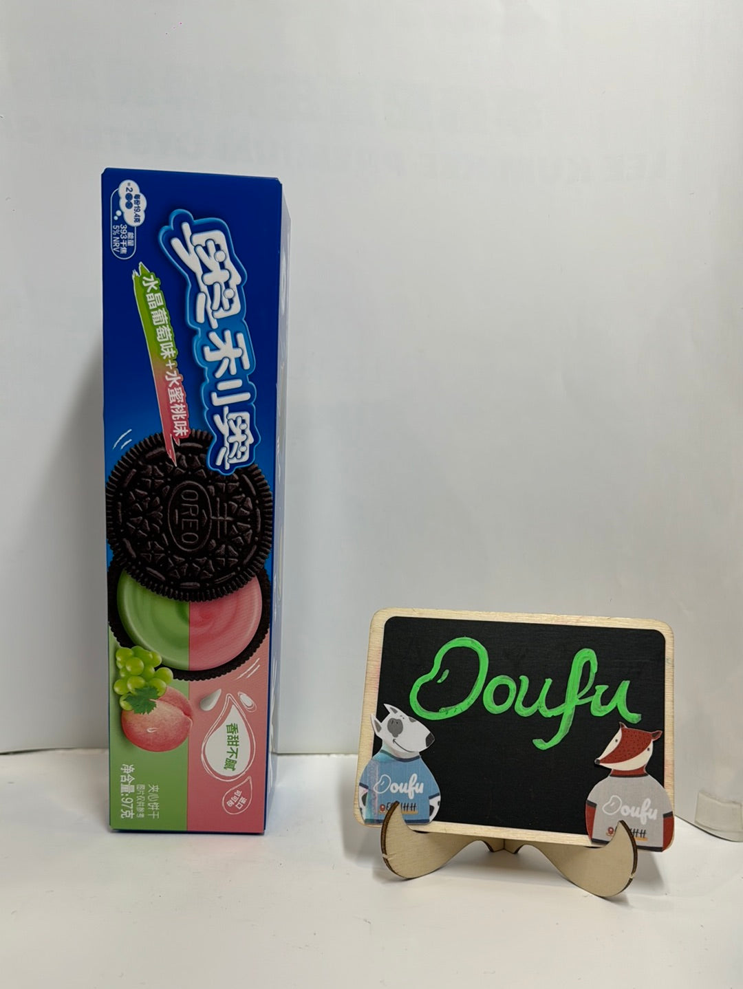 Oreo Grape and Peach Flavour Cookie 奥利奥水晶葡萄+水蜜桃味97g – Tofu Mart Limited
