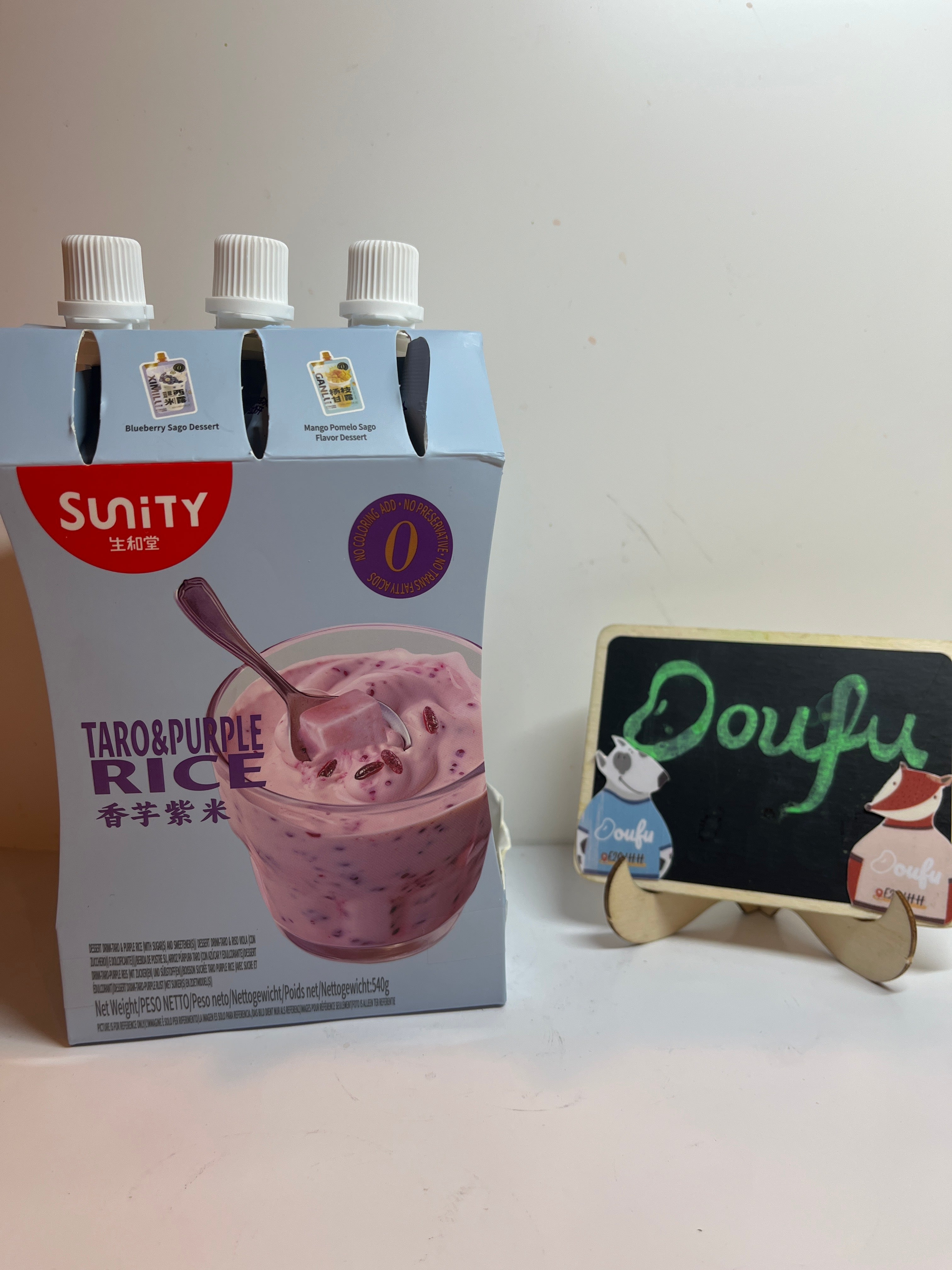 SU Dessert Drink-Taro&Purple Flavor 生和堂香芋紫米540g – Tofu Mart Limited